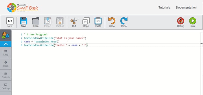 Microsoft Small Basic Code Examples Polmiss